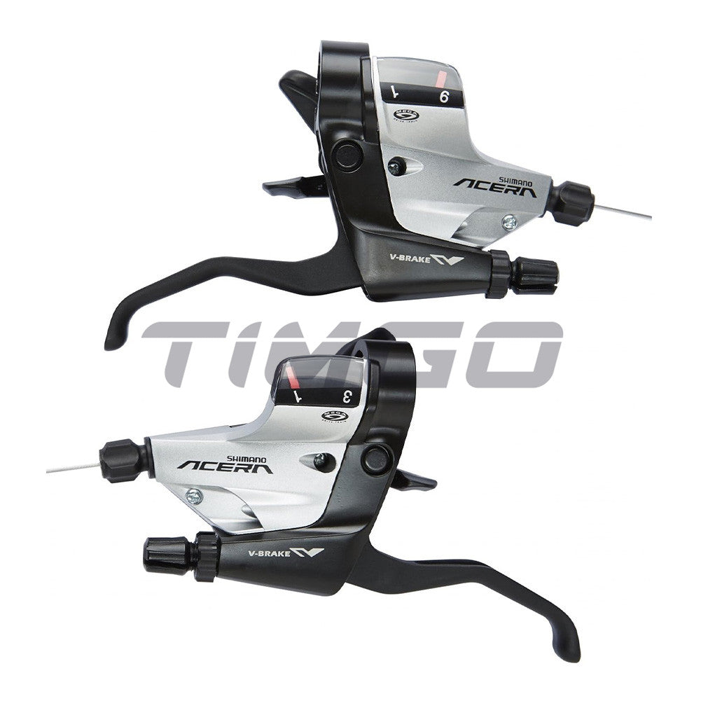 Shimano Acera ST-M390 MTB Bike 3×9 Speed Shifter Brake Combo Lever Bl ...