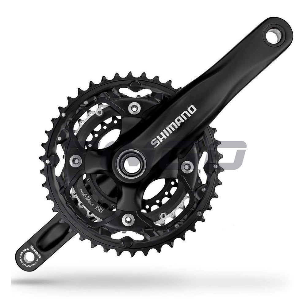 Shimano FC-M552 MTB Bike Crankset 3×10 Speed 42-32-24T 170mm HollowT ...